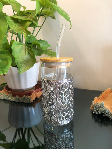 German Silver Juice Bottle – Barn 14